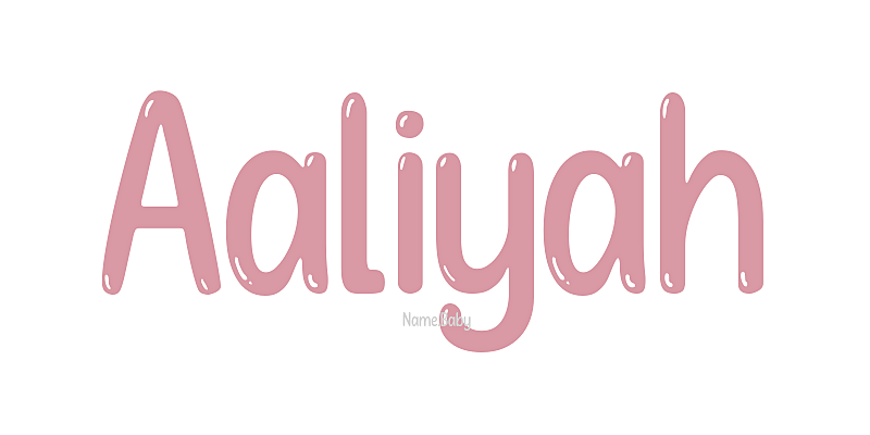 Aaliyah - Name Meaning and Popularity