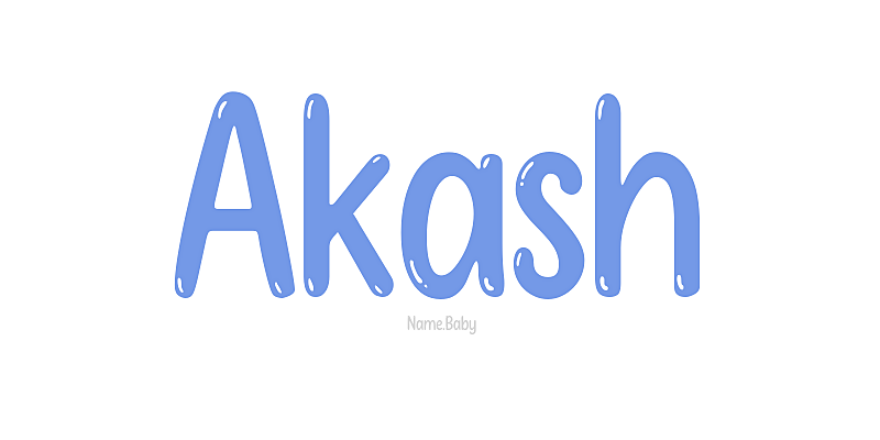 Akash - Name Meaning and Popularity