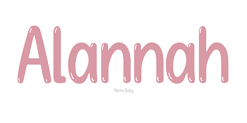 Alannah - Name Meaning and Popularity