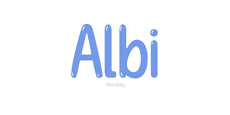 Albi - Name Meaning and Popularity