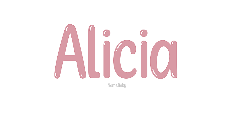 Alicia - Name Meaning and Popularity