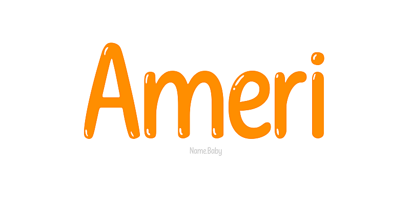 Ameri - Name Meaning and Popularity