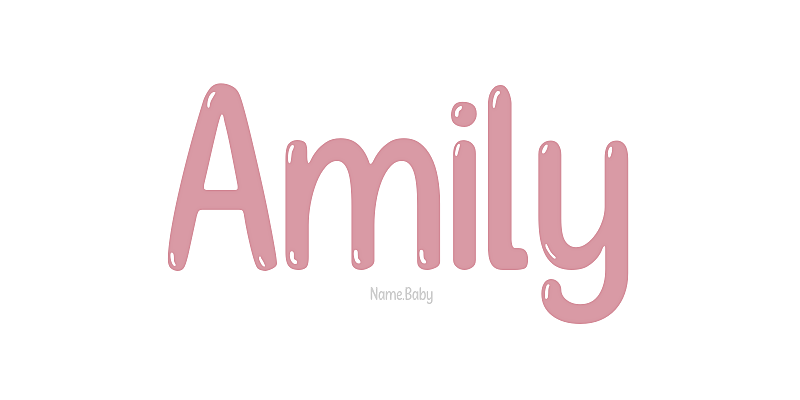 Amily - Name Meaning and Popularity