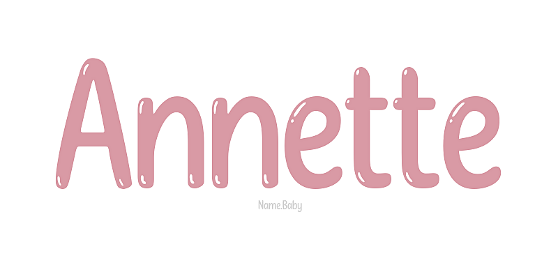 Annette - Name Meaning and Popularity
