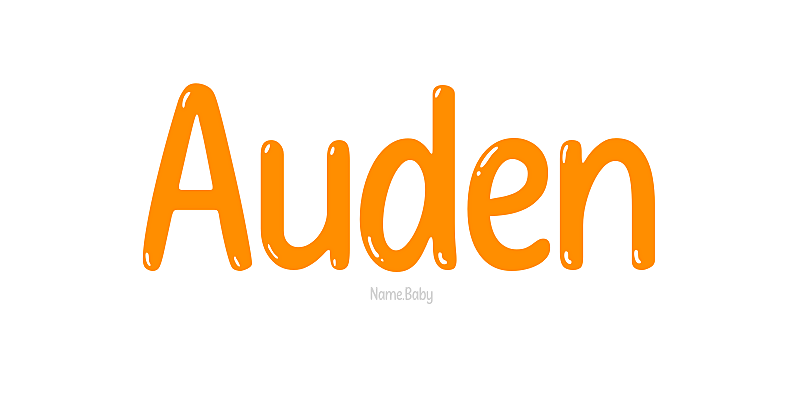 Auden - Name Meaning and Popularity