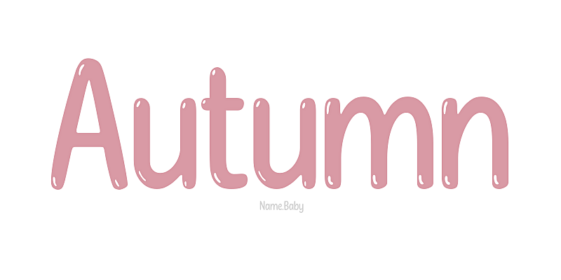 Autumn - Name Meaning and Popularity