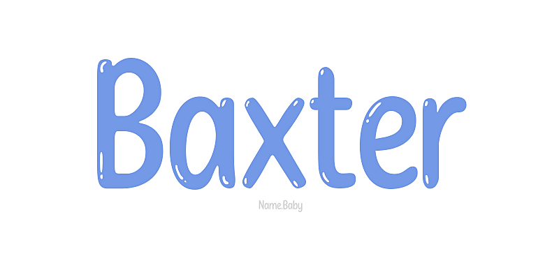 Baxter - Name Meaning and Popularity
