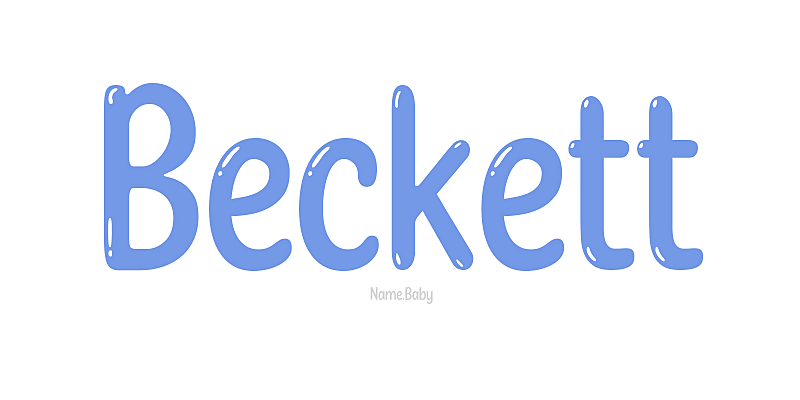 Beckett - Name Meaning and Popularity