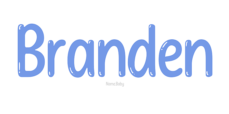 Branden - Name Meaning and Popularity