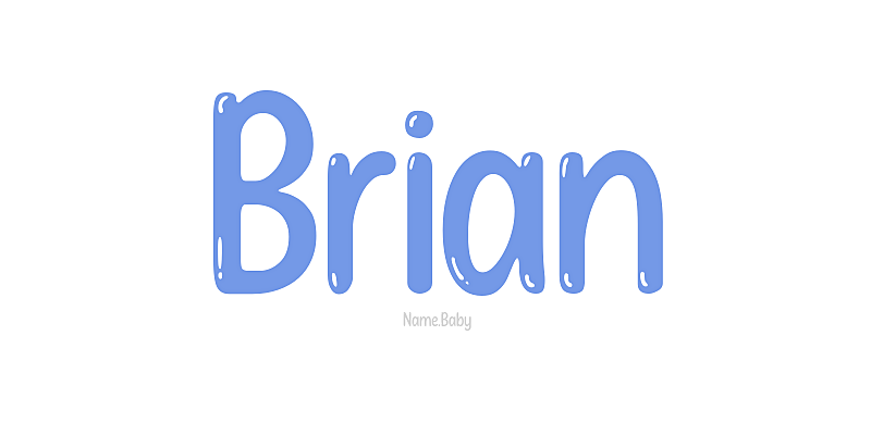 Brian - Name Meaning and Popularity