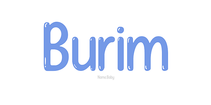 Burim - Name Meaning and Popularity