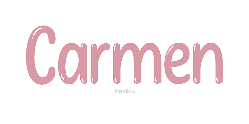 Carmen - Name Meaning and Popularity
