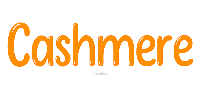 Cashmere - Name Meaning and Popularity