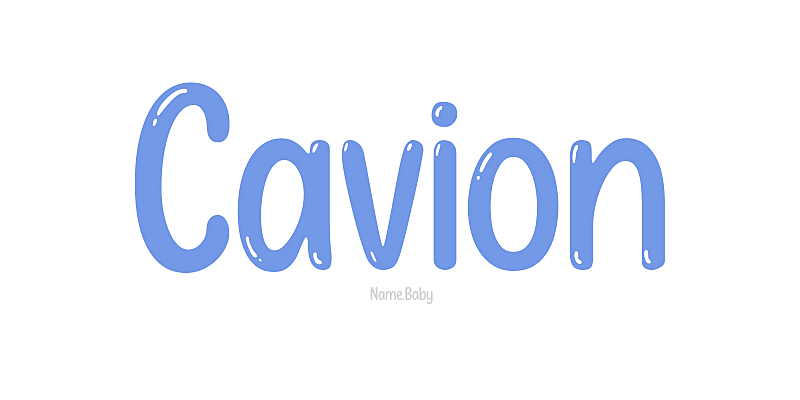 Cavion - Name Meaning and Popularity