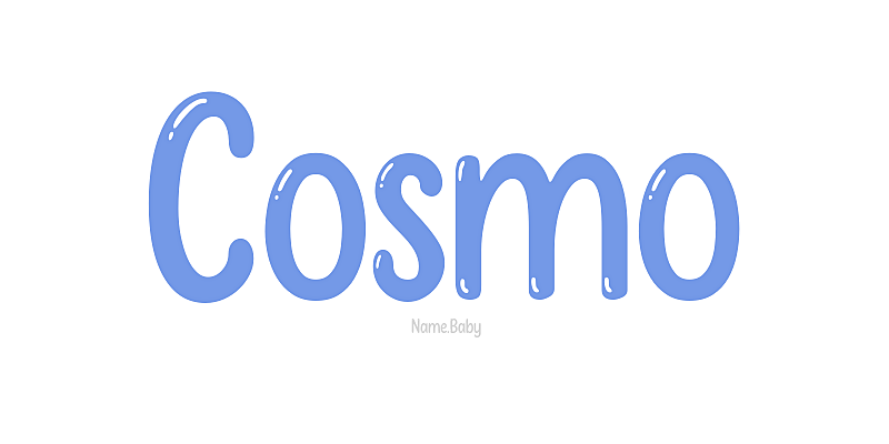 Cosmo - Name Meaning and Popularity