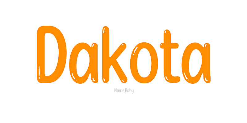 Dakota - Name Meaning and Popularity
