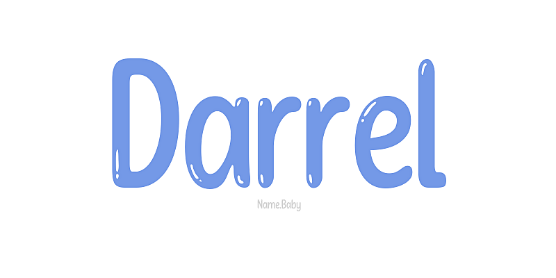 Darrel - Name Meaning and Popularity