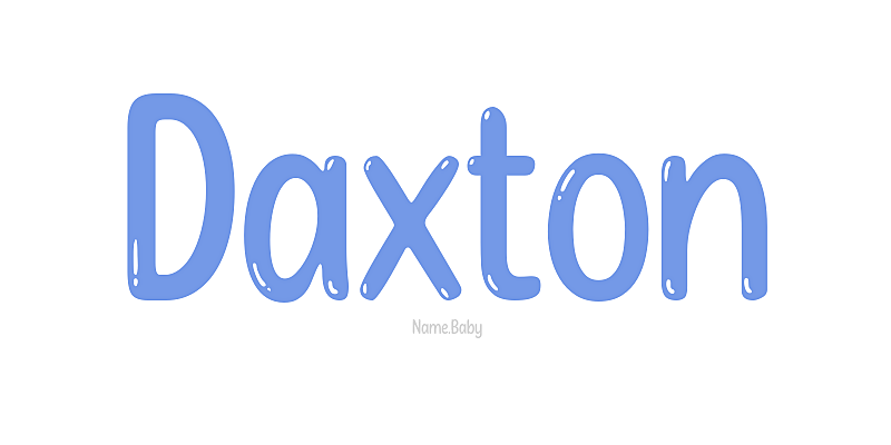 Daxton - Name Meaning and Popularity