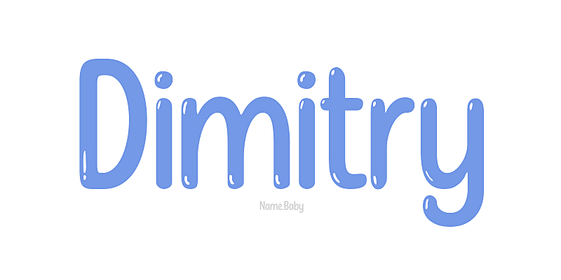 Dimitry - Name Meaning and Popularity
