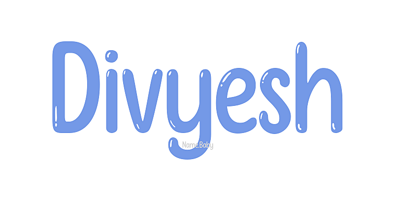 Divyesh - Name Meaning and Popularity