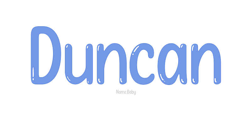 Duncan - Name Meaning and Popularity