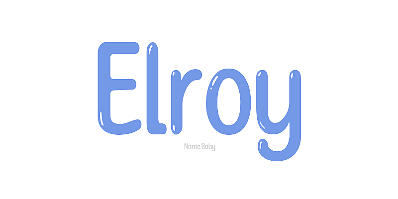 Elroy - Name Meaning and Popularity