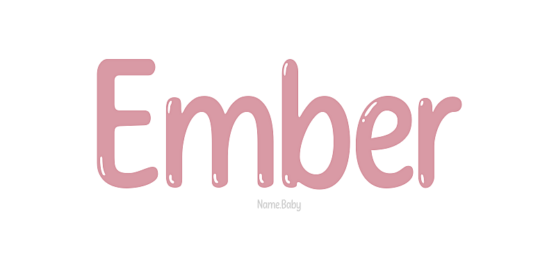 Ember - Name Meaning and Popularity