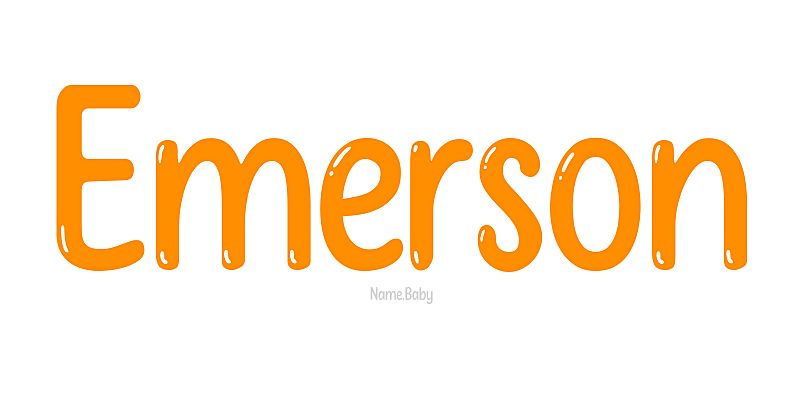Emerson - Name Meaning and Popularity