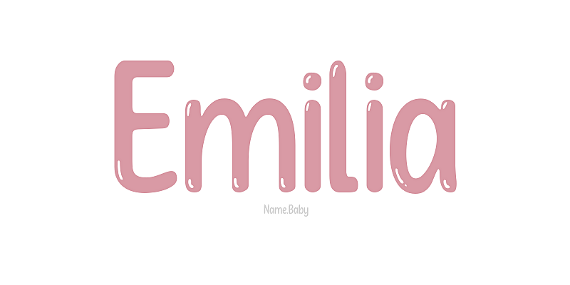 Emilia - Name Meaning and Popularity