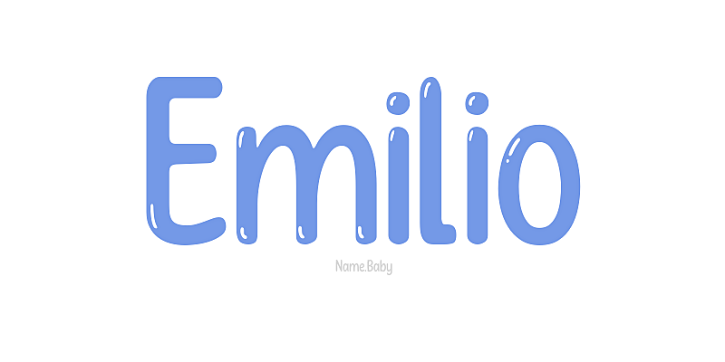 Emilio - Name Meaning and Popularity