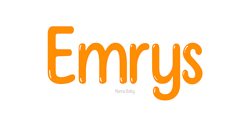 Emrys - Name Meaning and Popularity