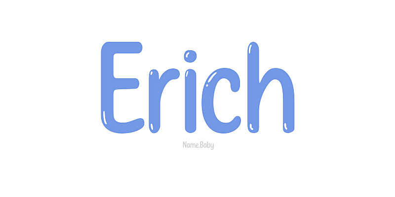 Erich - Name Meaning and Popularity