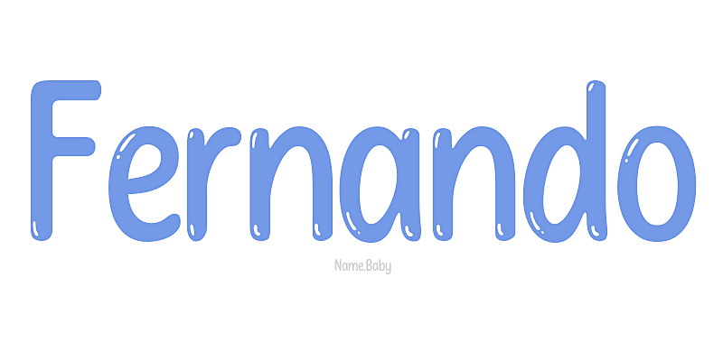 Fernando - Name Meaning and Popularity