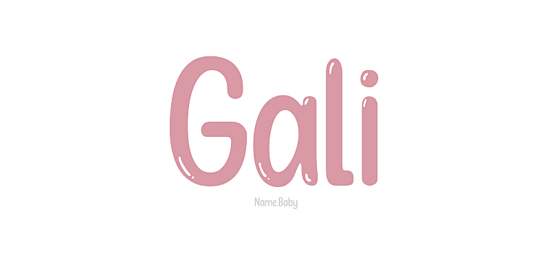 Gali - Name Meaning and Popularity