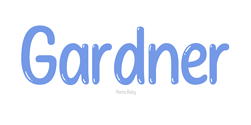Gardner - Name Meaning and Popularity