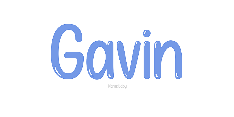 Gavin - Name Meaning and Popularity