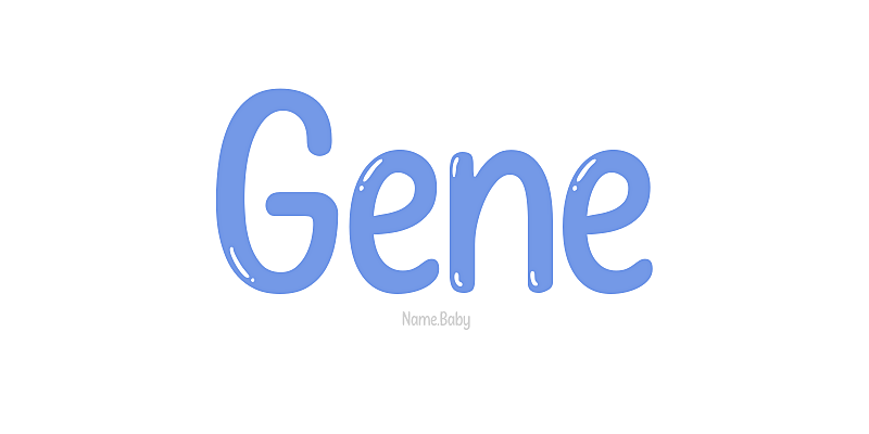 Gene - Name Meaning and Popularity