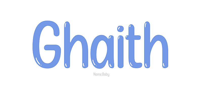 Ghaith - Name Meaning and Popularity