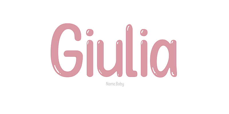 Giulia - Name Meaning and Popularity