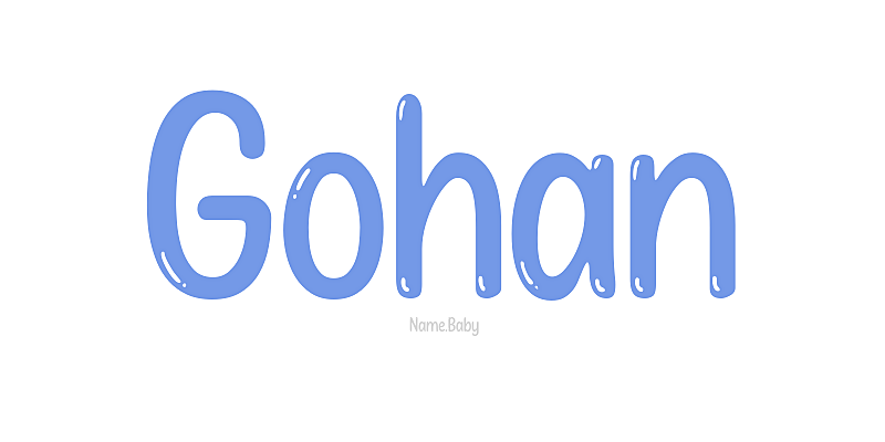 Gohan - Name Meaning and Popularity