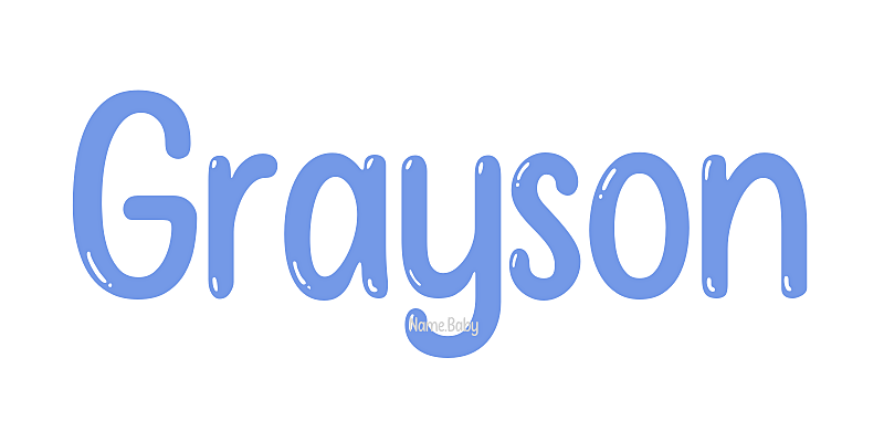 Grayson - Name Meaning and Popularity