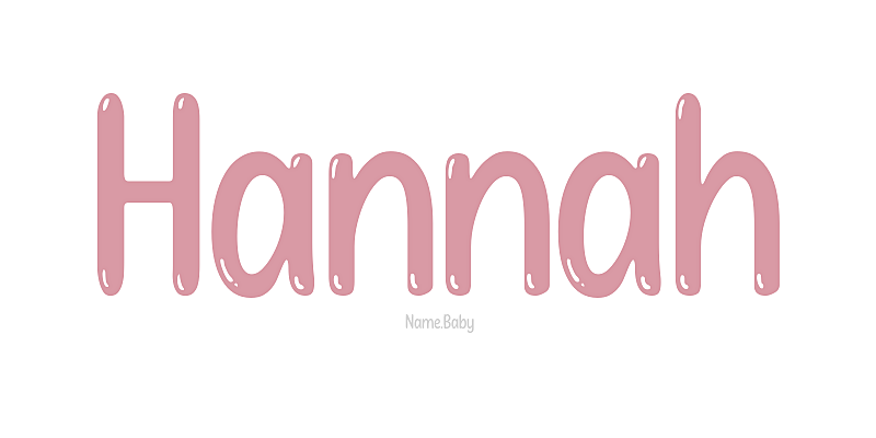 Hannah - Name Meaning and Popularity