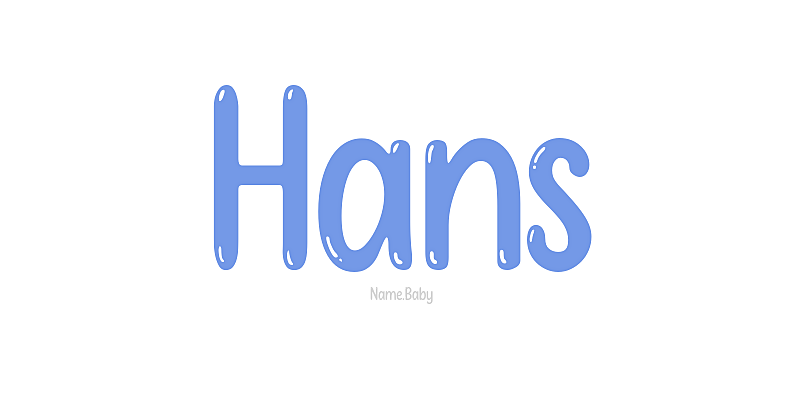 Hans - Name Meaning and Popularity