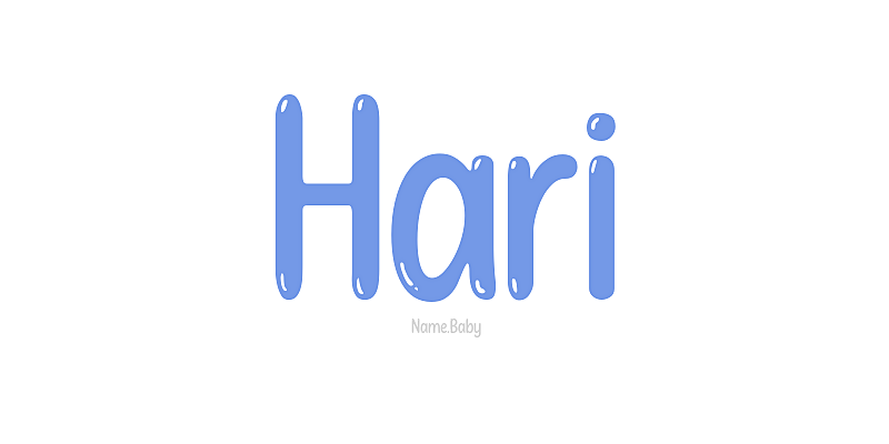 Hari - Name Meaning and Popularity
