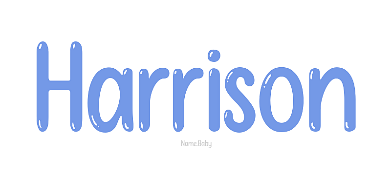 Harrison - Name Meaning and Popularity