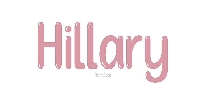 Hillary - Name Meaning and Popularity