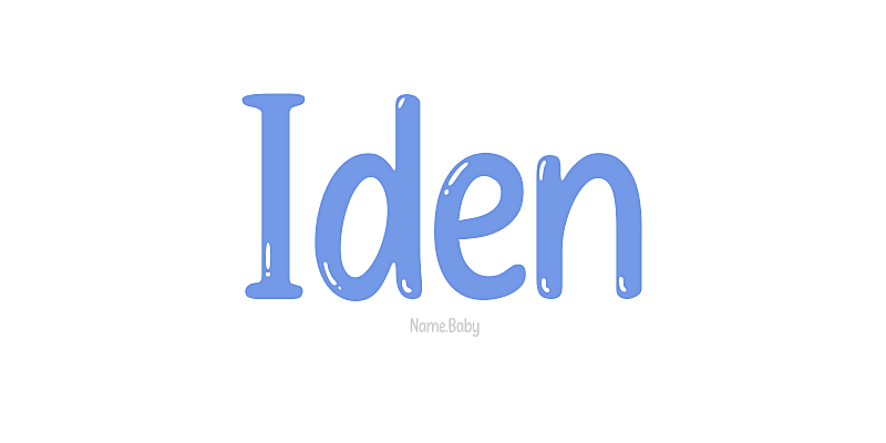 Iden - Name Meaning and Popularity