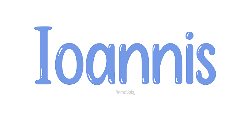 Ioannis - Name Meaning and Popularity