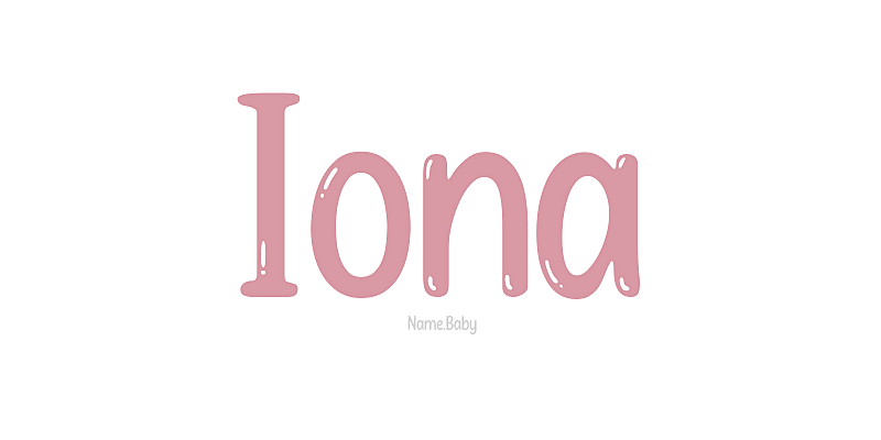 Iona - Name Meaning and Popularity