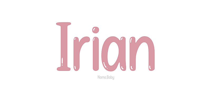 Irian - Name Meaning and Popularity